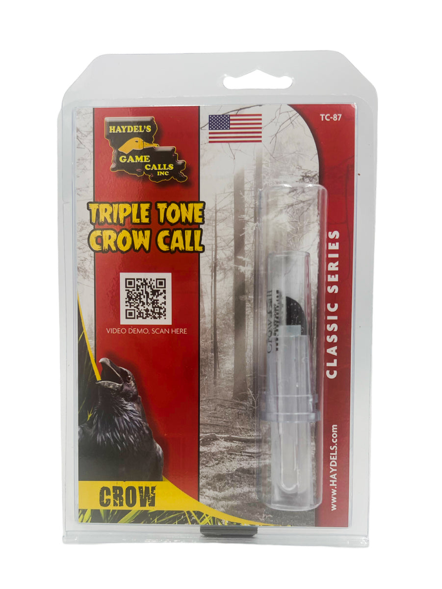 Haydel's Triple Tone Crow Call – Conkey's Outdoors