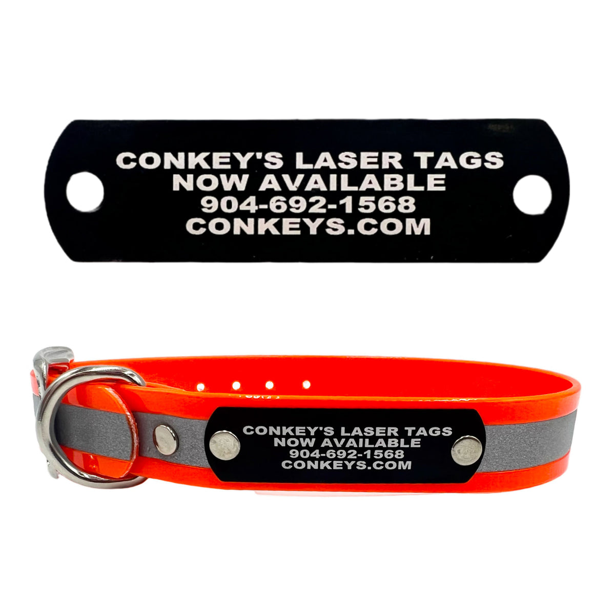 Collars with Conkey's Laser Tags or Standard Tags – Conkey's Outdoors