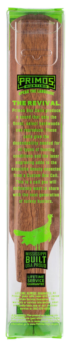 Primos Revival Box Call Attracts Turkeys Brown Wood – Conkey's Outdoors
