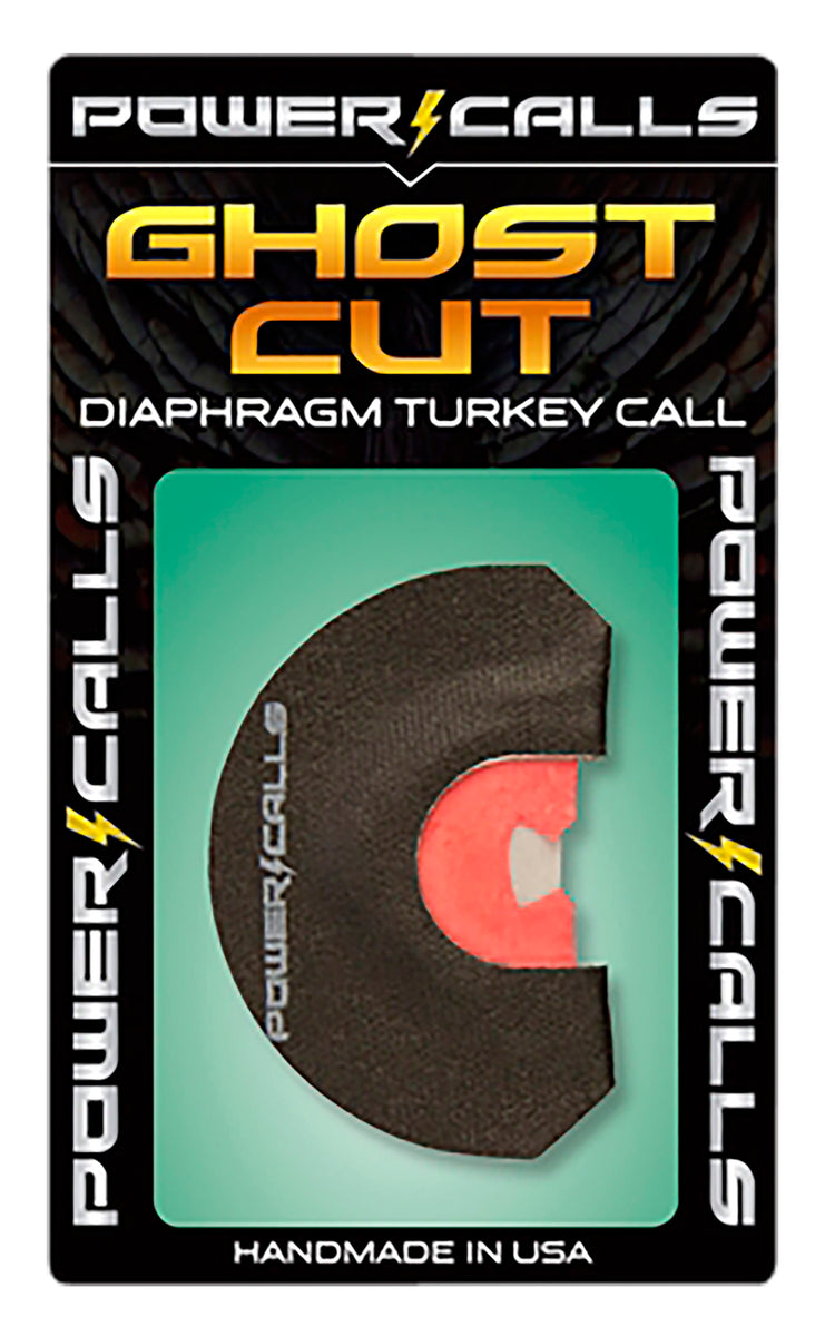 Power Calls Ghost Cut Diaphragm Call Turkey Hen Sounds Black/Red ...
