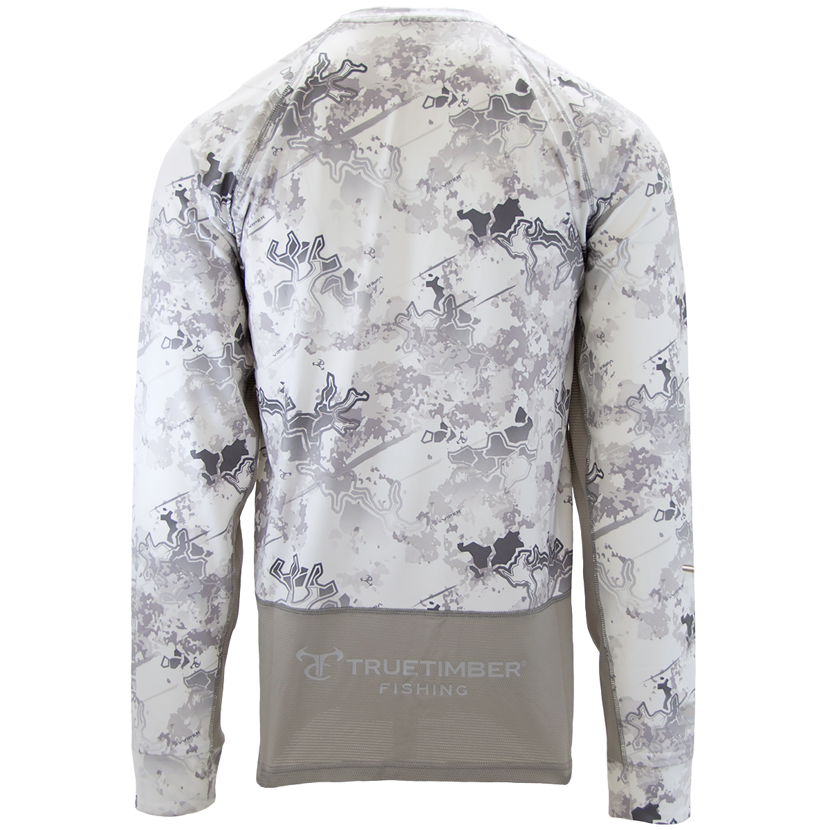 SpinReel Chiller LS Crew - Viper Snow/Drizzle – Conkey's Outdoors