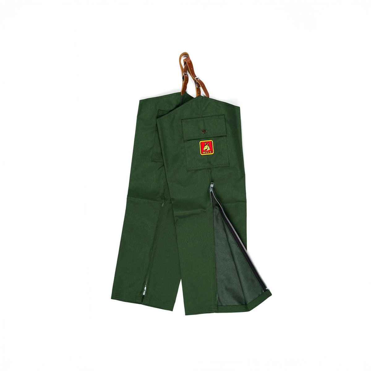 Mule Original Plain Chaps - Briarproof - No Liner - Green – Conkey's ...