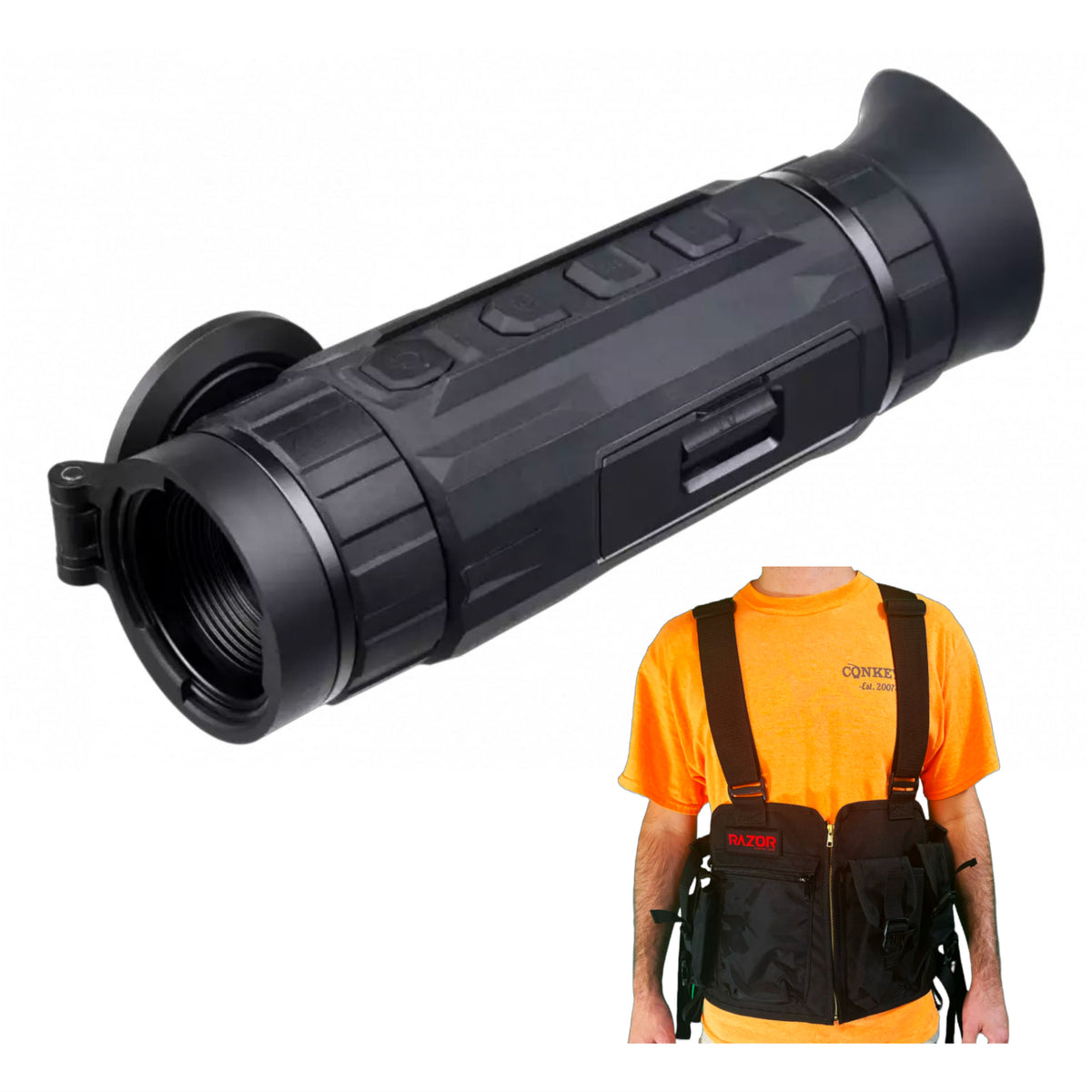 AGM Sidewinder TM25-384 & Razor Strap Vest Bundle – Conkey's Outdoors