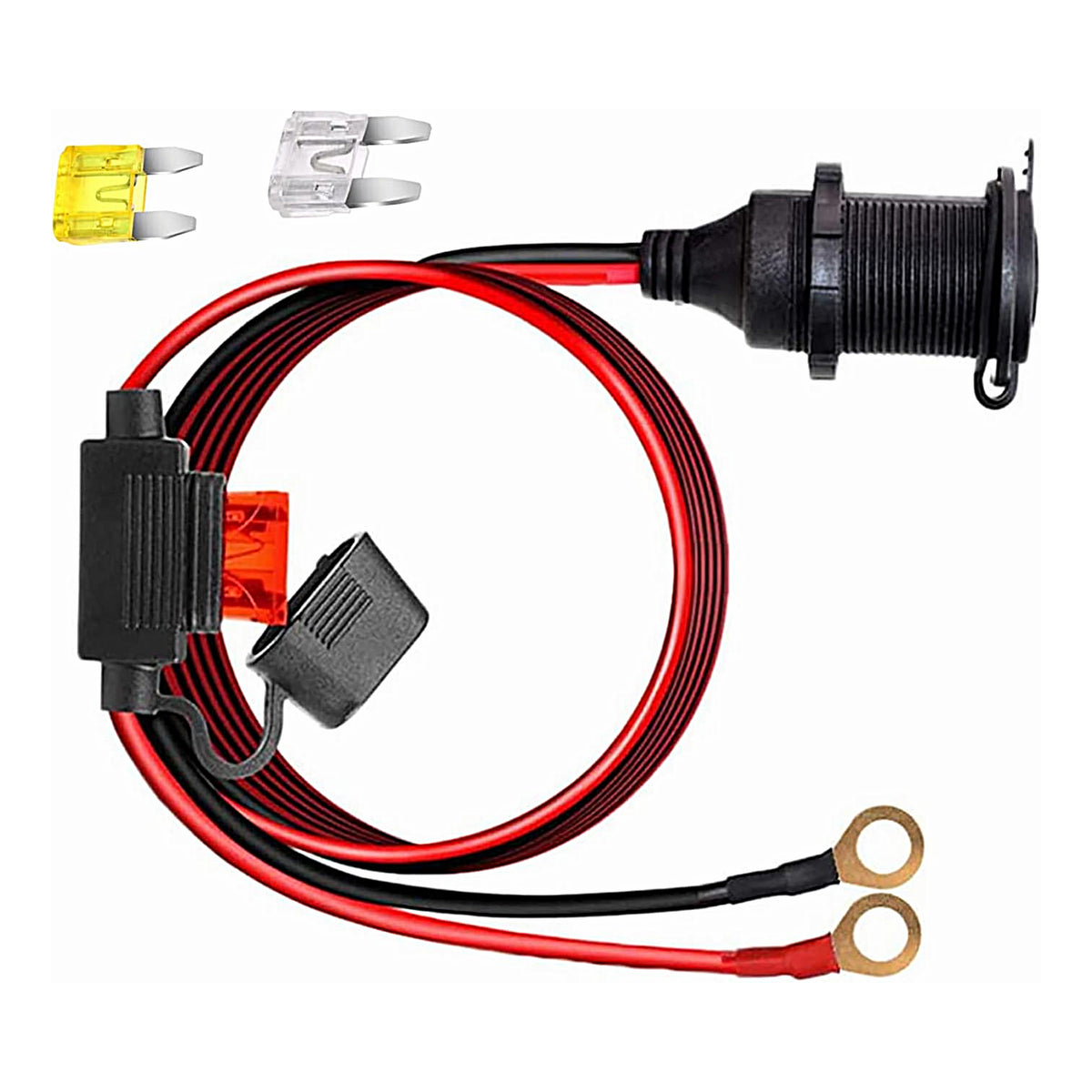 Battery to Automobile Auxiliary Plug Outlet Adapter for Alpha XL ...