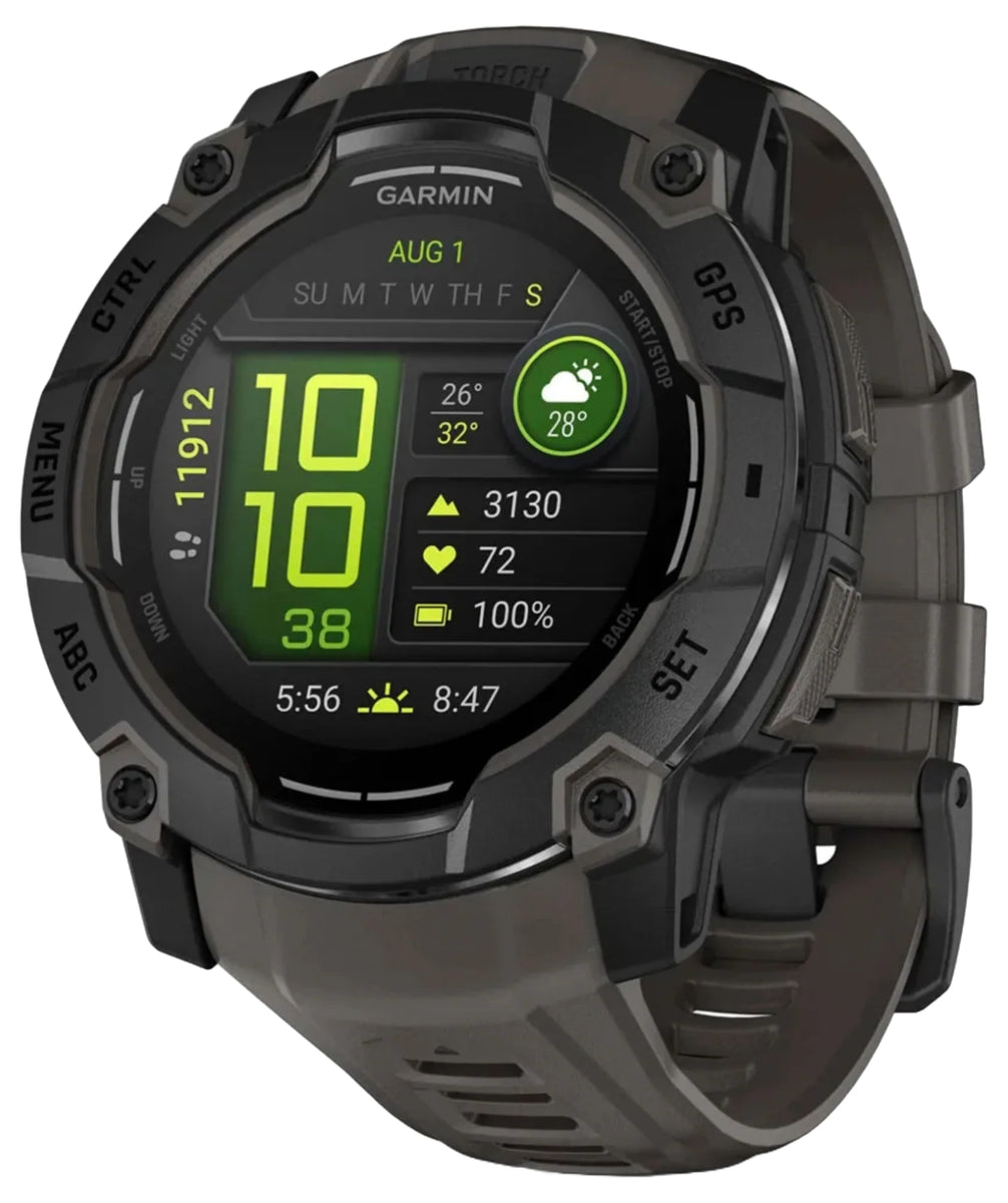Garmin Instinct 3X Watch - 50 mm AMOLED – Conkey's Outdoors