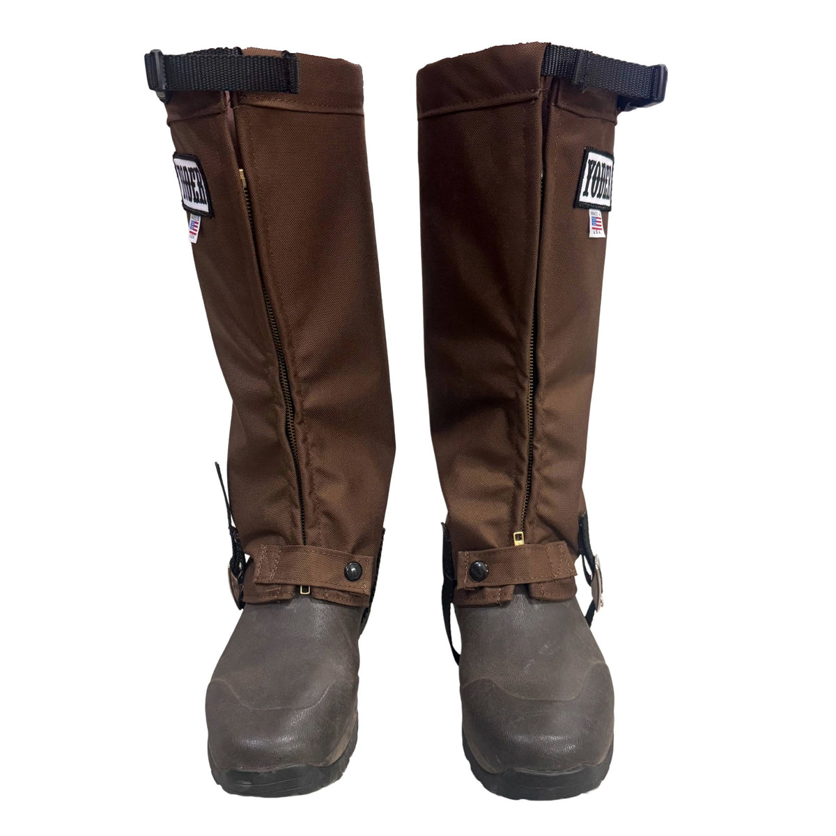 Yoder Venom Guard - Snake Protector Gaiters (Brown) – Conkey's Outdoors