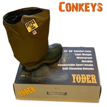 Yoder Cougar Boot with Yoder Chaps (Cougar-Boot-with-YoderChaps) Conkey ...